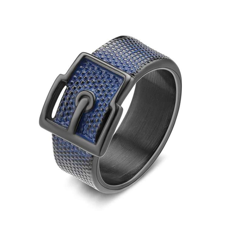 Belt Buckle Ring | CF Jewelry